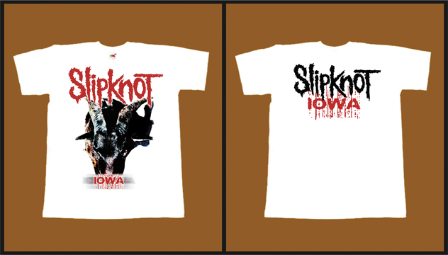 SLIPKNOT T-SHIRT - IOWA